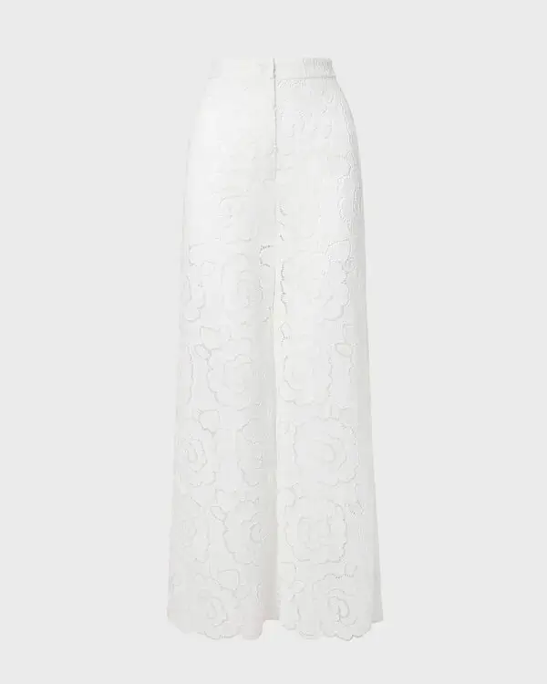 MALINA Stacey Wide Lace Pants
