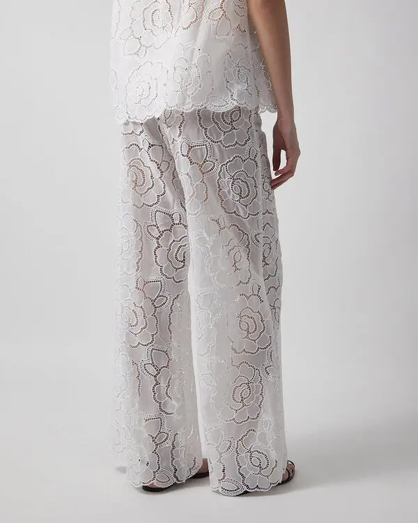 MALINA Stacey Wide Lace Pants