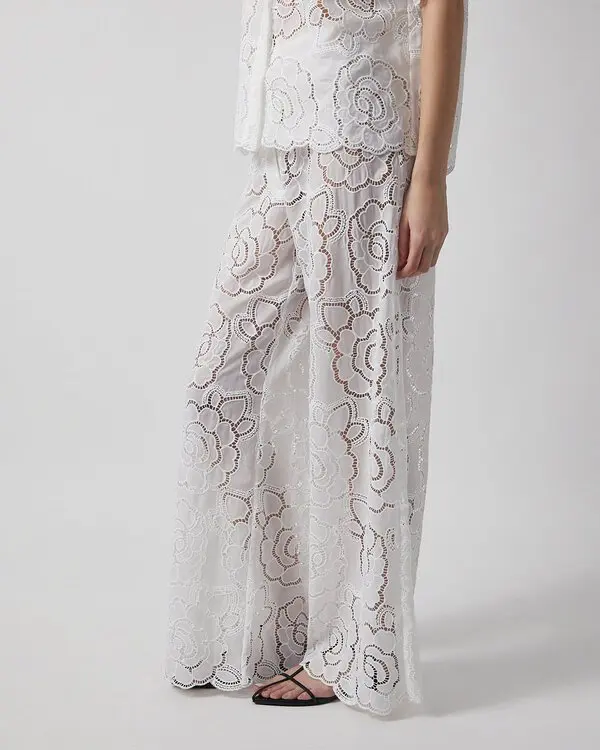 MALINA Stacey Wide Lace Pants