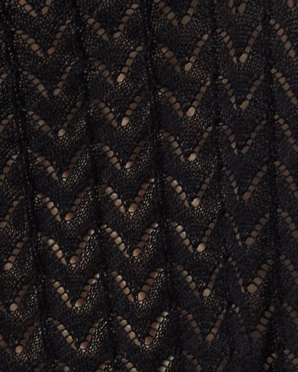 MALINA Imene Pointelle Knitted Polo