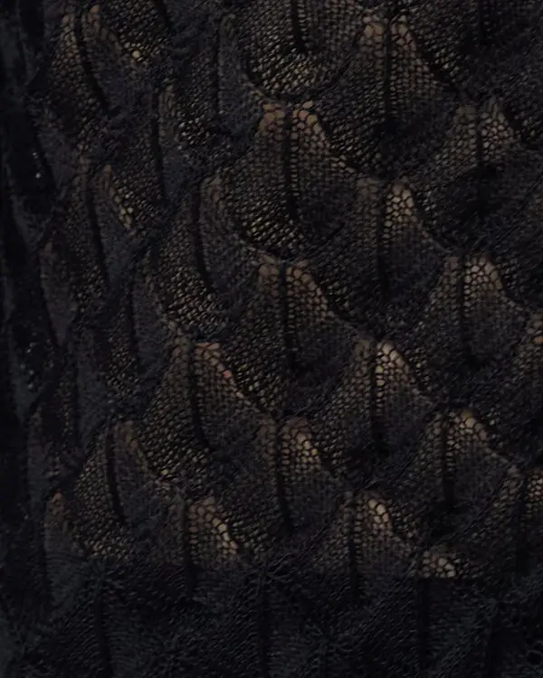 MALINA Ayla Pointelle Knitted Cardigan