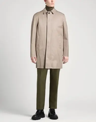 Herno Overcoat & Trench Coat Cotton - Grey