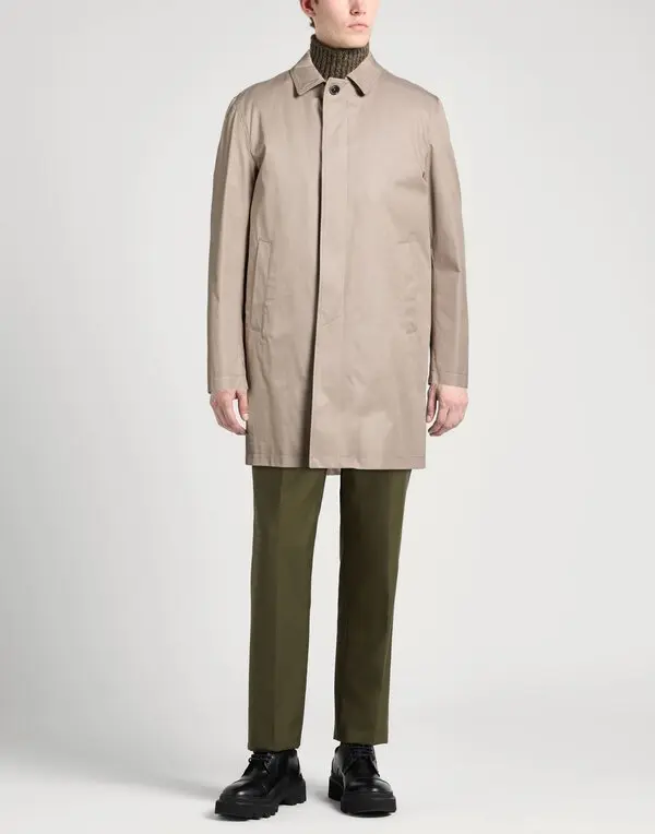 Herno Overcoat & Trench Coat Cotton - Grey