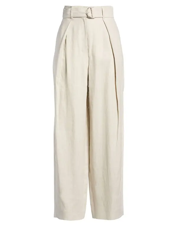 Max Mara Wide-leg Linen Pants