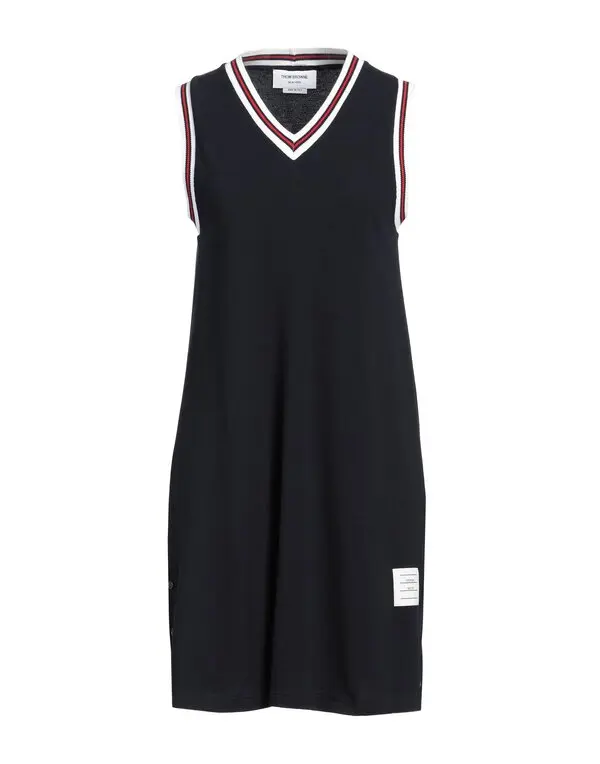 Thom Browne Mini T-shirt Dress - Blue
