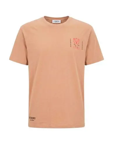 Iceberg T-shirt Camel Size Cotton