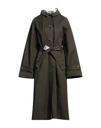 Rabanne Coat Military Size Cotton - Green