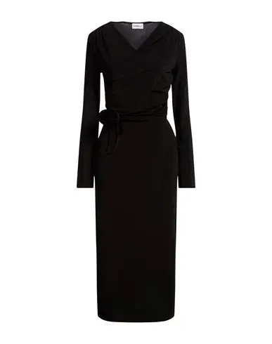 Marella Jersey Bodycon Midi Dress - Black