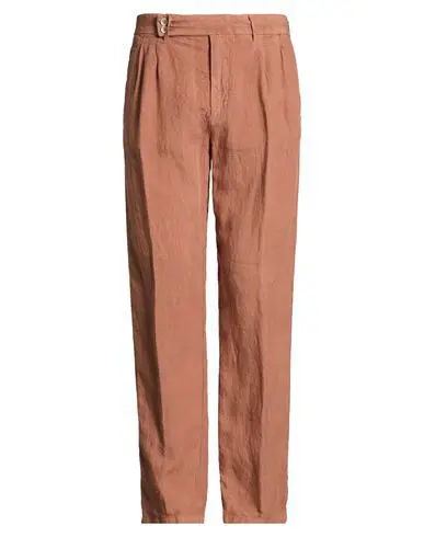 120% Lino Pants Size Linen - Brown