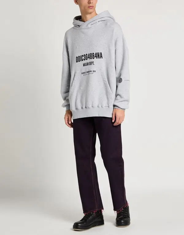 Dolce & Gabbana Cotton Sweatshirt With Logo
