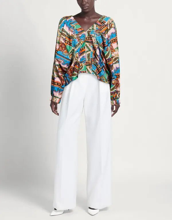 CONNOR & BLAKE Floral-print Woven Blouse