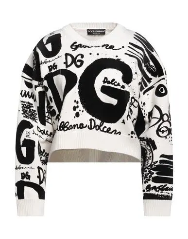 Dolce & Gabbana Knitted Sweater - White