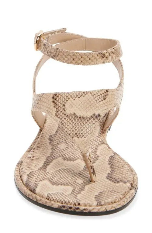 STUART WEITZMAN Ankle Strap Sandal - Adobe