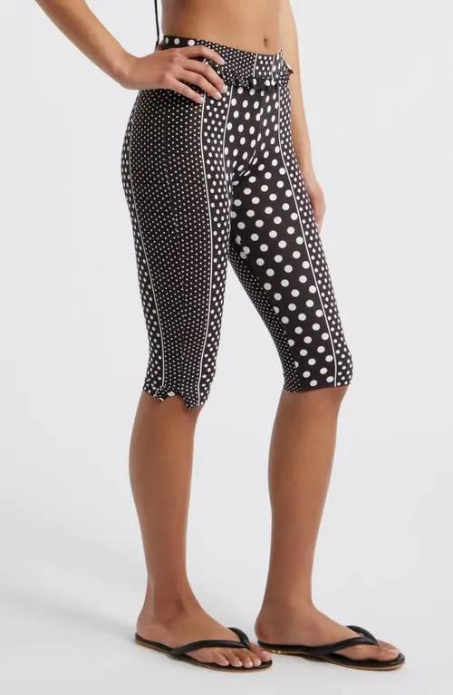 DAMSON MADDER Mixed Print Capri Pants