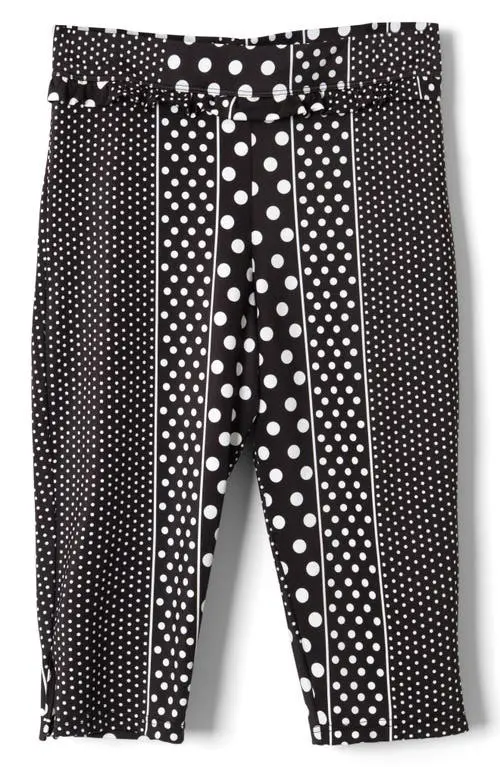 DAMSON MADDER Mixed Print Capri Pants