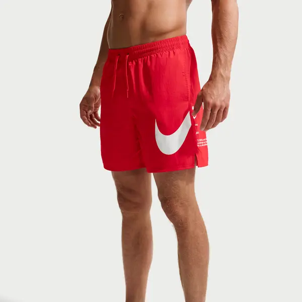 Nike Swim Breaker 7" Fully Lined Volley Short - Red