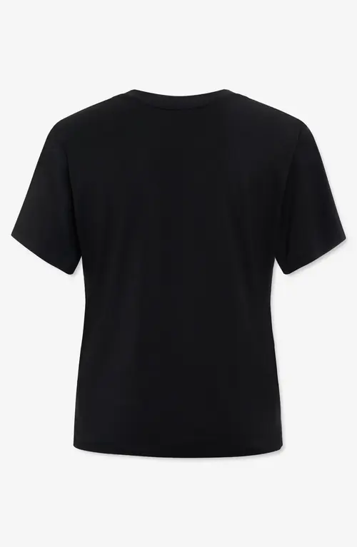 THIRTY YEARS Modal Short Sleeve Tee - Black