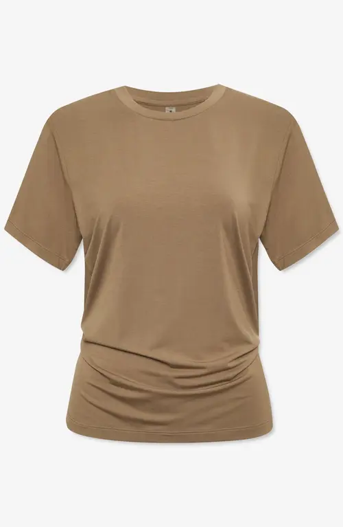 THIRTY YEARS Modal Short Sleeve Tee - Toffee