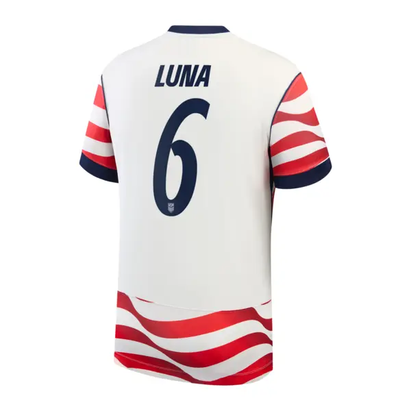 Nike Diego Luna Usmnt 2026 Stadium Home Dri-fit Soccer Shirt - White