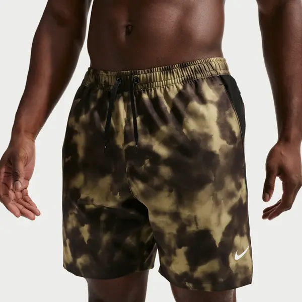 Nike Swim Contend 7" Boxer Volley Short - Brown