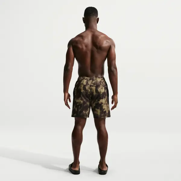 Nike Swim Contend 7" Boxer Volley Short - Brown
