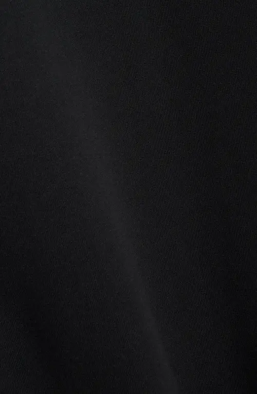 THIRTY YEARS Full-zip French Terry Hoodie - Black