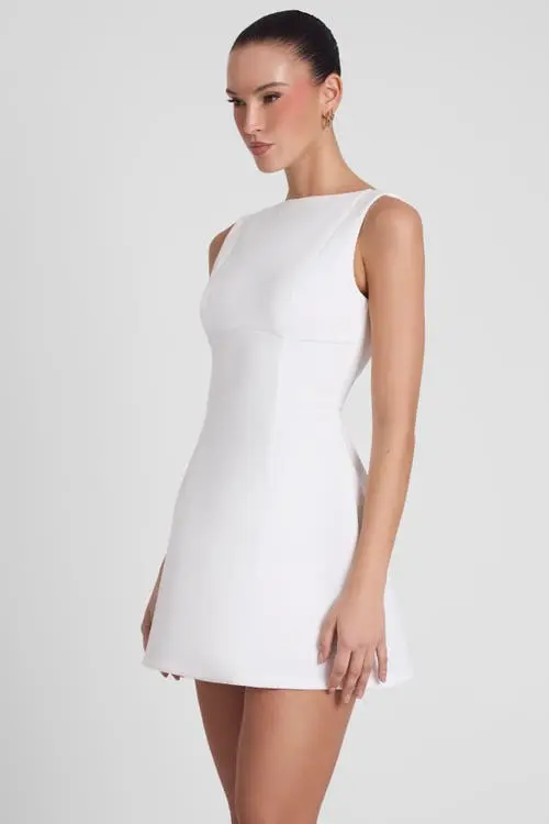 LEAU Estelle Sleeveless Bustier Mini Dress