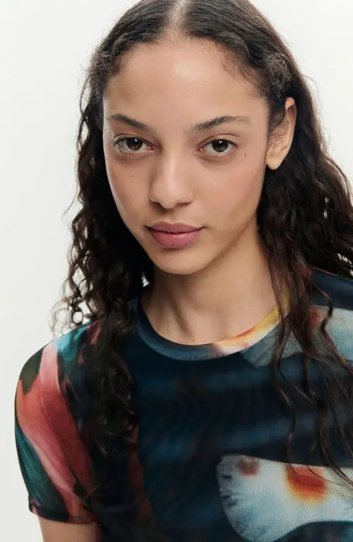 Desigual Lacroix Print T-shirt