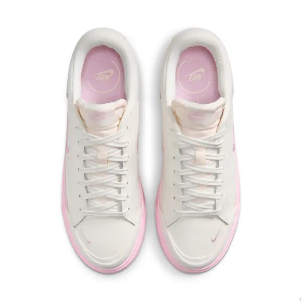 Nike Court Legacy Lift Platform Sneakers - White