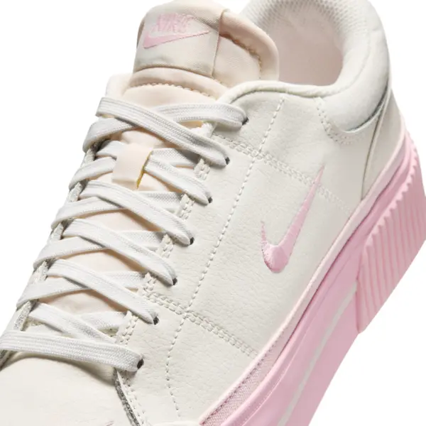 Nike Court Legacy Lift Platform Sneakers - White