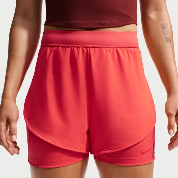 Nike Universa 2-in-1 5" Shorts - Red