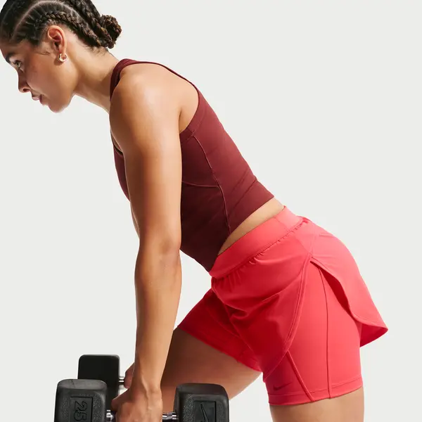 Nike Universa 2-in-1 5" Shorts - Red