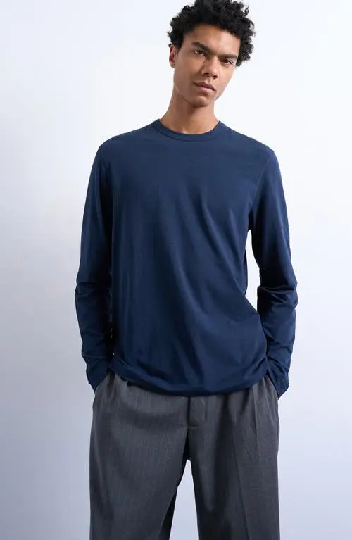 Topman Relaxed Long Sleeve T-shirt