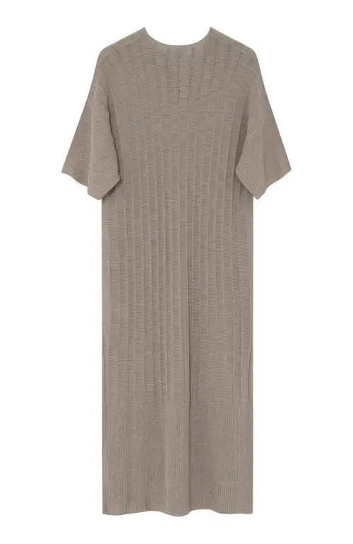 Day Birger Et Mikkelsen Loose Ribbed Knit Maxi Dress