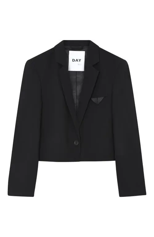 Day Birger Et Mikkelsen Edie Cropped Gabardine Blazer