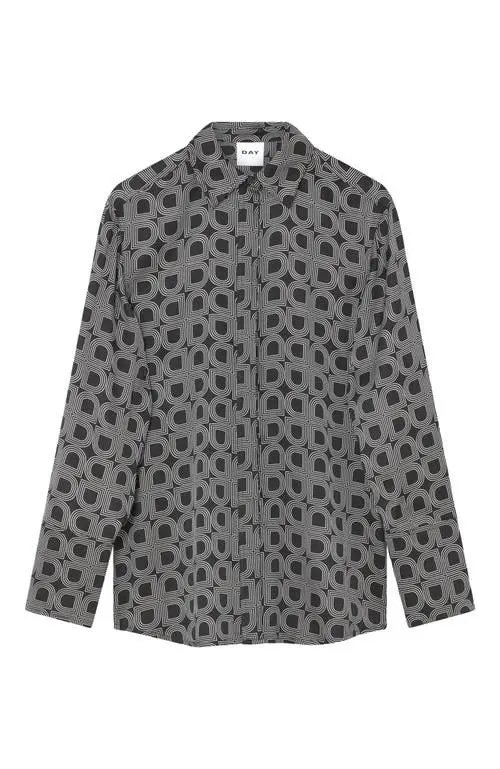 Day Birger Et Mikkelsen Printed Long Sleeve Shirt