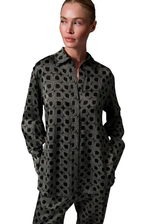 Day Birger Et Mikkelsen Printed Long Sleeve Shirt