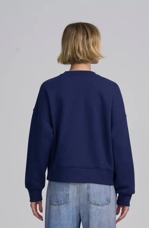 ELLE COLLECTION Embroidered Sweatshirt