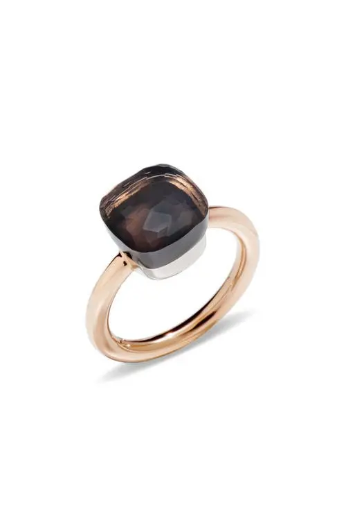 Pomellato Nudo Classic Smoky Quartz Ring - Gold