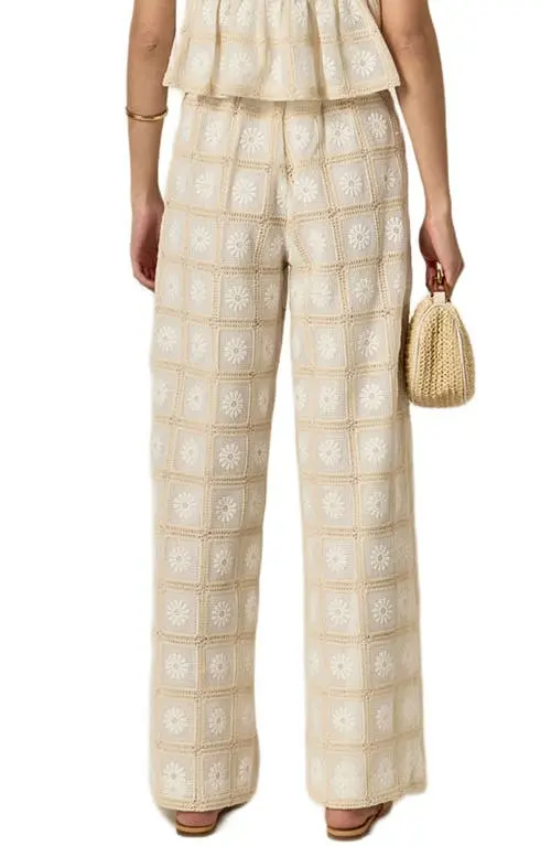 English Factory The Bria Crochet Pants