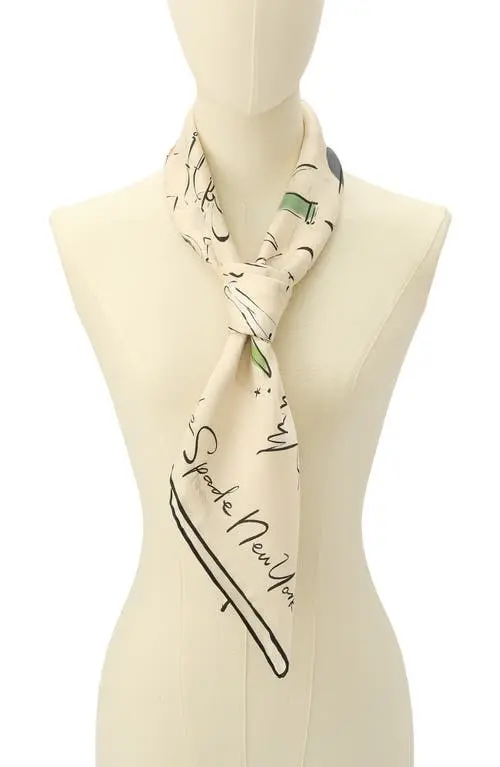 Kate Spade New York New York Dream Silk Square Scarf