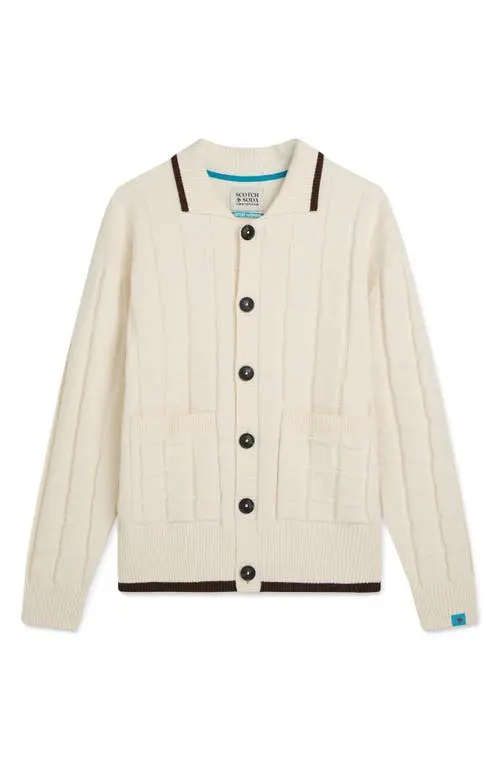 Scotch & Soda Bouclé Cardigan