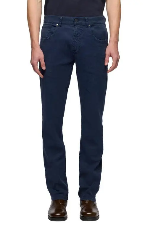 7 For All Mankind The Straight Leg Twill Pants - Ocean