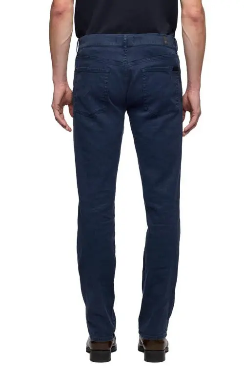 7 For All Mankind The Straight Leg Twill Pants - Ocean