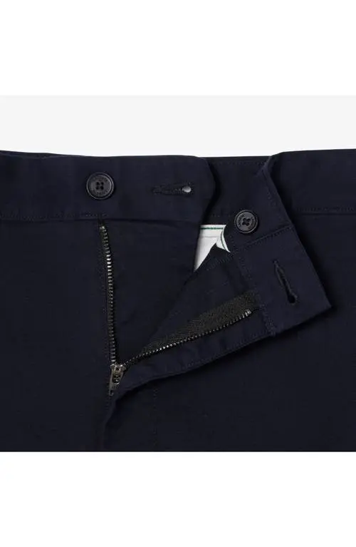 Lacoste Twill Bermuda Chino Shorts - Abysm