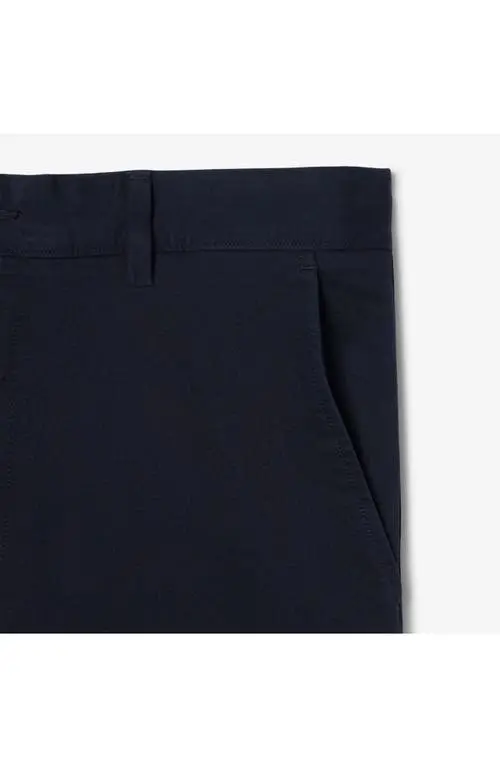 Lacoste Twill Bermuda Chino Shorts - Abysm
