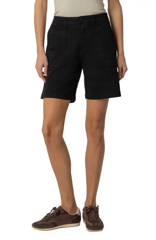 Kut From The Kloth High-waisted Denim Bermuda Shorts - Black