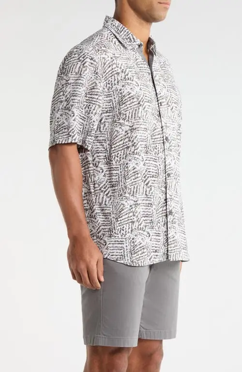 Tommy Bahama Veracruz Cay Sands Island Echo Short Sleeve Button-up Shirt