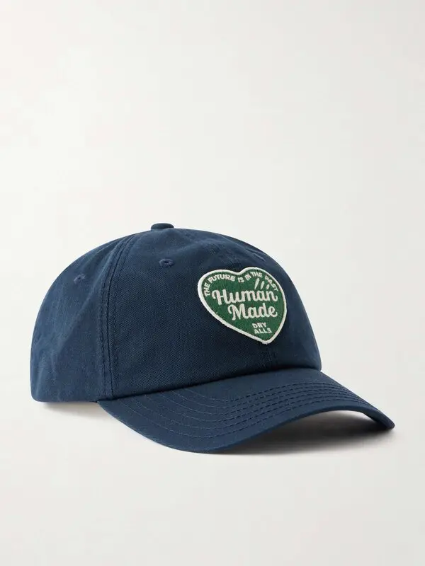 HUMAN MADE Logo Baseball Cap - Navy
