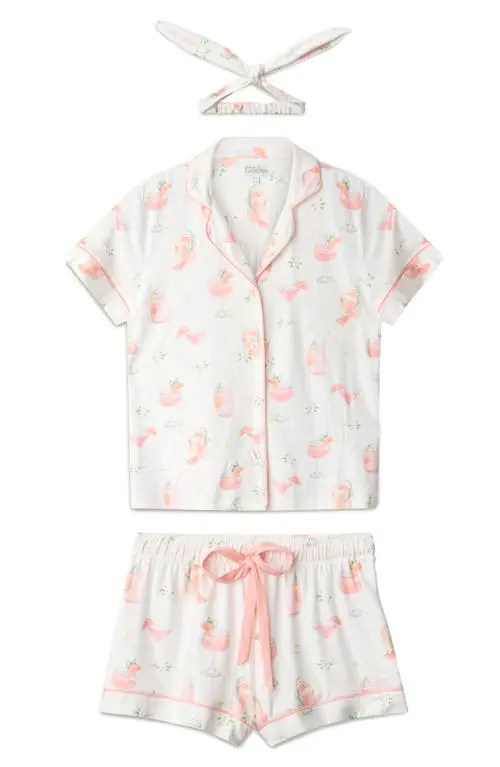 PJ Salvage Paloma Mama Short Pajamas & Headband Set